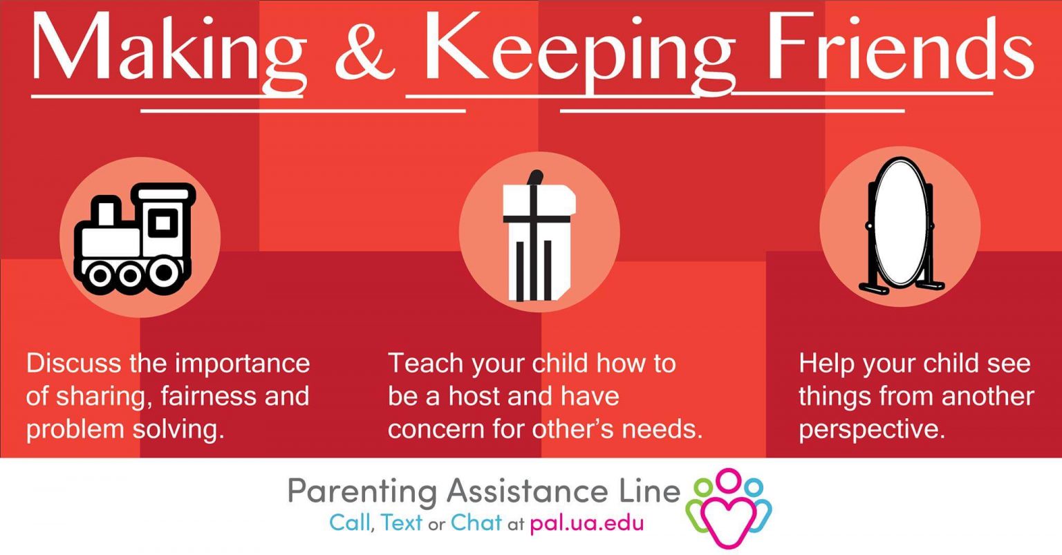 Making and Keeping Friends - PAL - Parenting Assistance Line