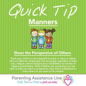 PAL - Manners - PAL - Parenting Assistance Line