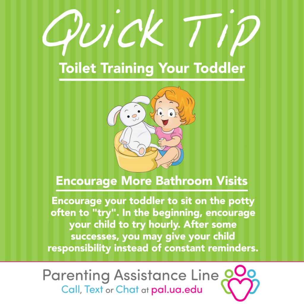 Toilet Training Your Toddler - PAL - Parenting Assistance Line