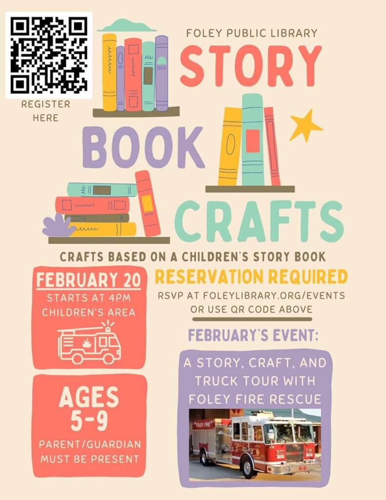 Foley PL Storybook Crafts - PAL - Parenting Assistance Line